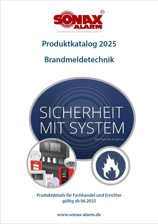 Kataloge | SONAX-ALARM | Elektronische Sicherheitssysteme
